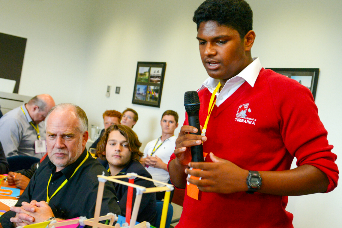 Students help shape the design of Casey Tech School